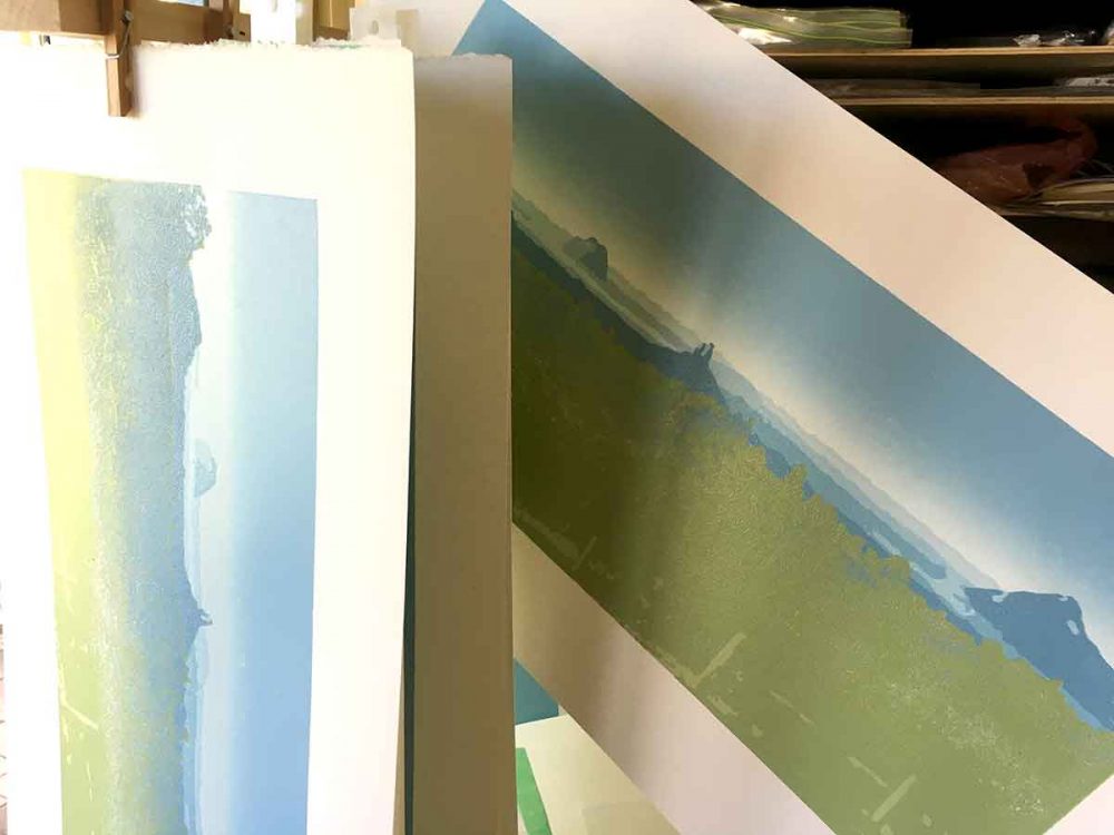 The Trials and Tribulations of reduction linoprinting | Kim Herringe