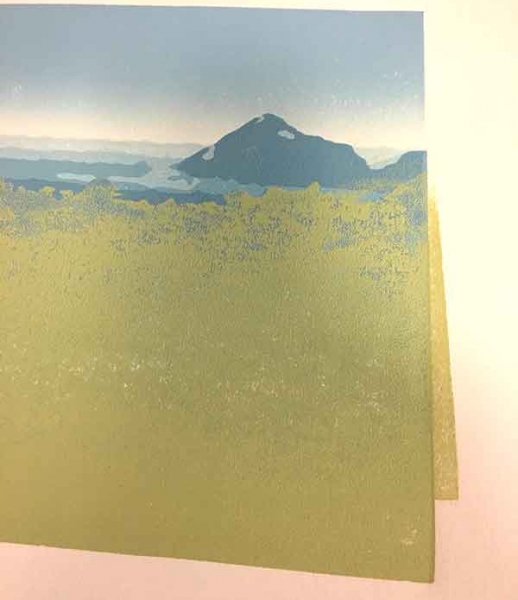 The Trials and Tribulations of reduction linoprinting | Kim Herringe