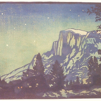 Printmaking Inspiration - William Rice, woodblock printmaker